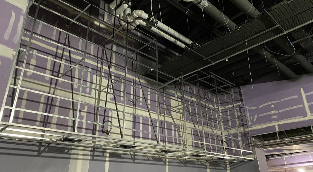 Massive Ceiling Installation | Drywall Grid System | Armstrong Ceiling ...