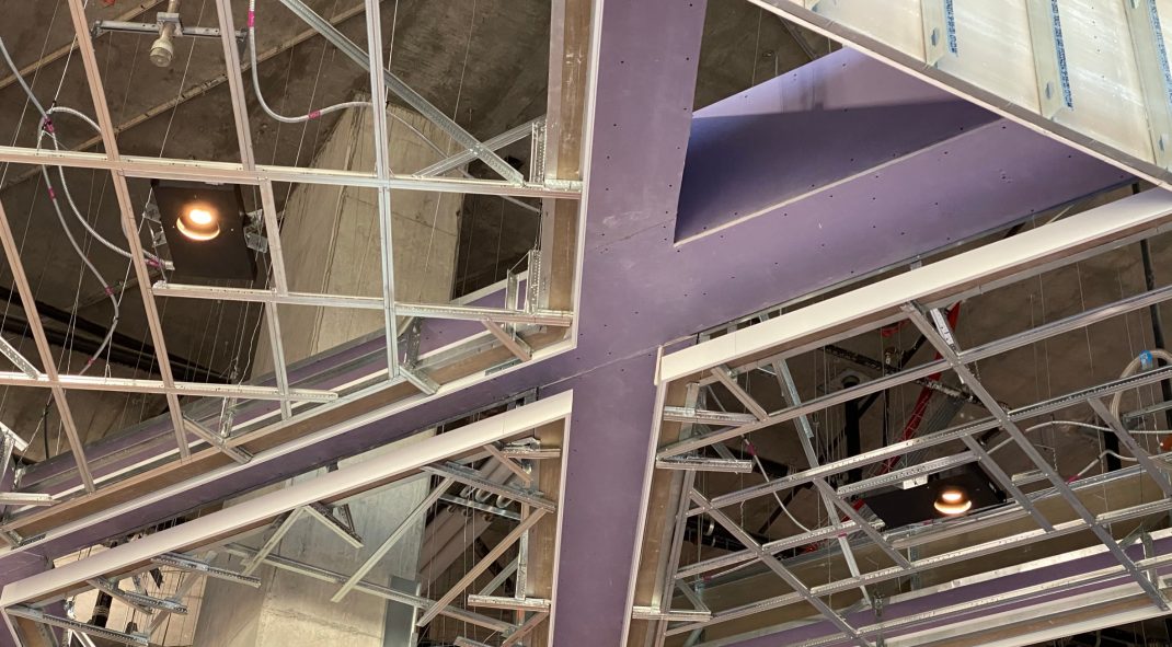 Massive Ceiling Installation | Drywall Grid System | Armstrong Ceiling ...