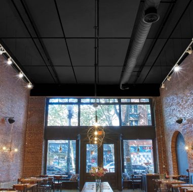 Acoustic Ceiling Panels For Restaurants | Shelly Lighting
