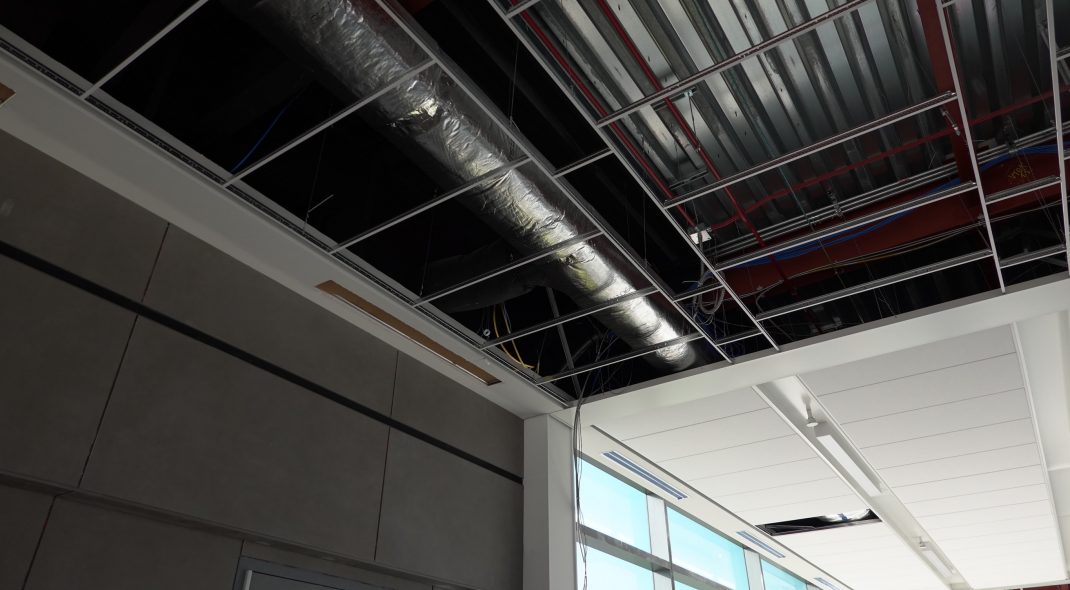 Double Soffit Productivity | SIMPLESOFFIT Drywall Framing System ...