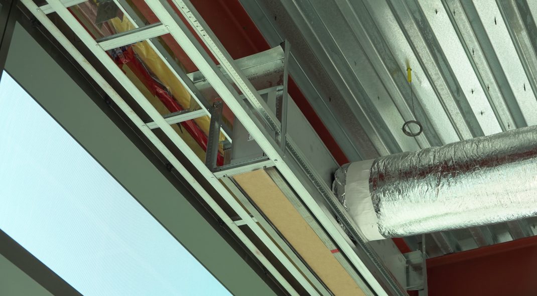 Double Soffit Productivity | SIMPLESOFFIT Drywall Framing System ...