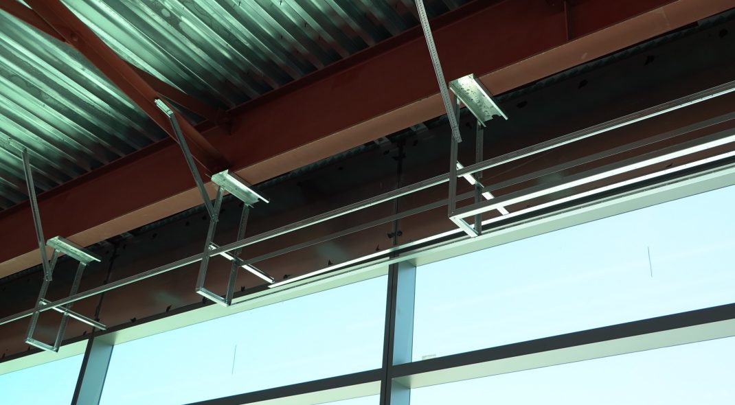 Double Soffit Productivity | SIMPLESOFFIT Drywall Framing System ...