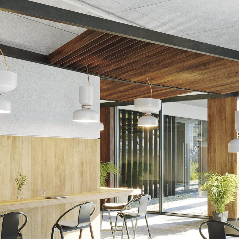 TECTUM Wood Fiber Walls | Armstrong Ceiling Solutions – Commercial