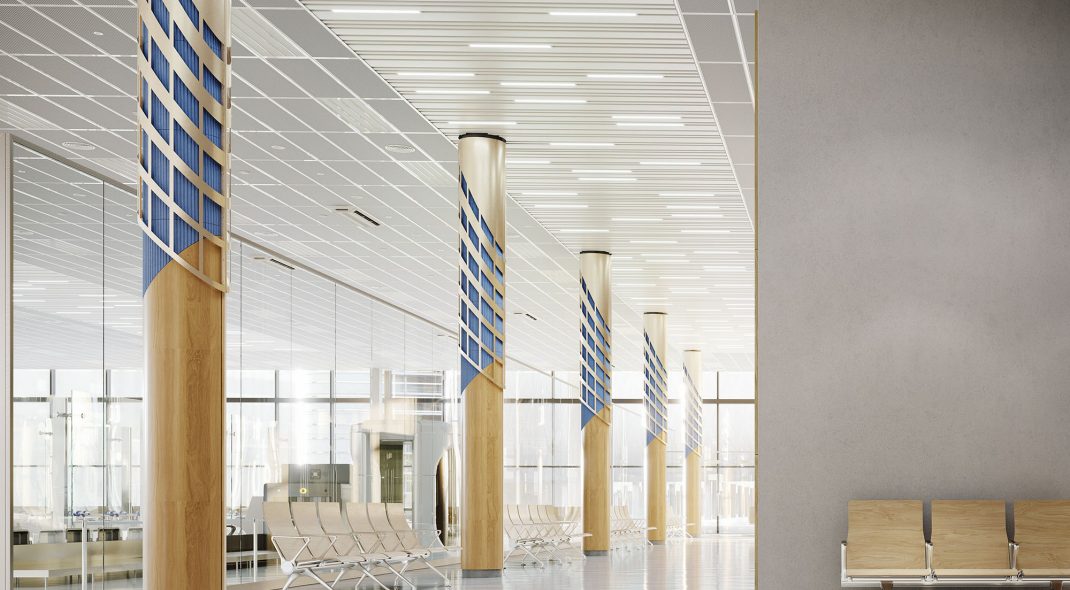 Wood Column Covers | WOODWORKS | Armstrong Ceiling Solutions – Commercial
