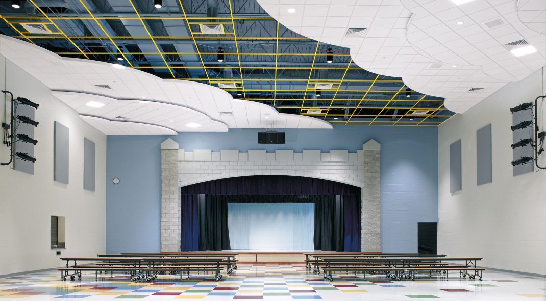 Hahntown Elementary School | Acoustic Ceiling Clouds | Armstrong ...