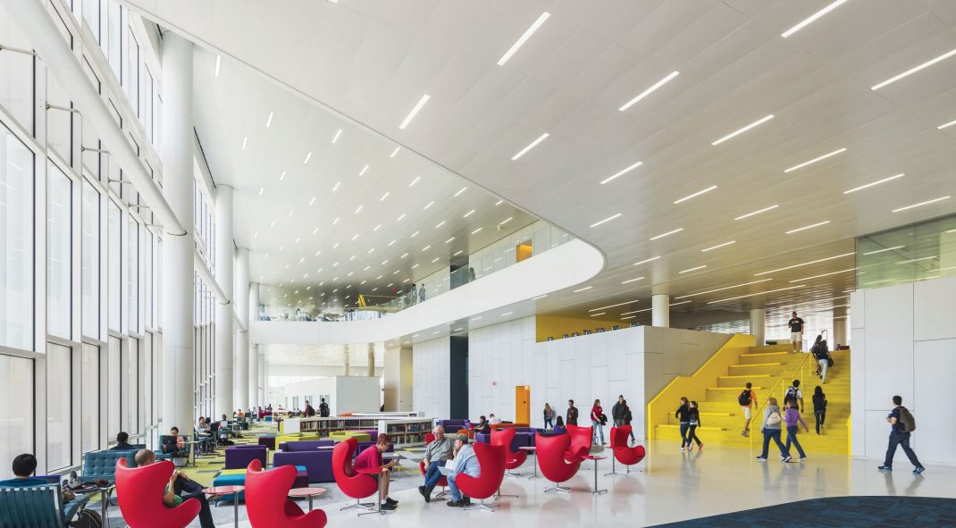 James B. Hunt Jr. Library | Armstrong Ceiling Solutions – Commercial