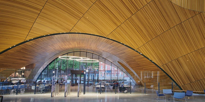 Library Ceiling | Armstrong Ceiling Solutions – Commercial