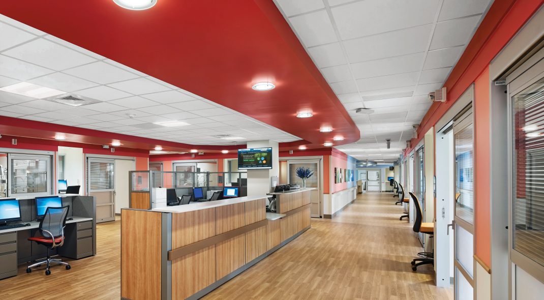 Inova Hospital | Acoustics | Armstrong Ceiling Solutions – Commercial