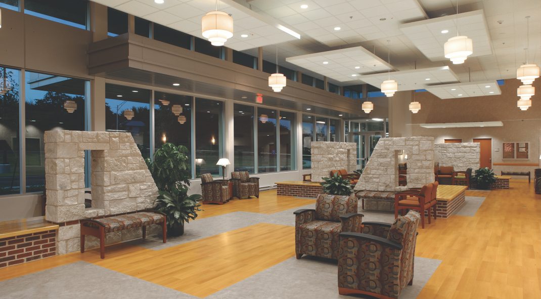 Sloped, Faceted, Staggered & Layered Installations | Armstrong Ceiling ...