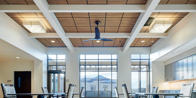 Large Format Acoustical Wood-Look Ceiling Panels | Armstrong Ceiling ...
