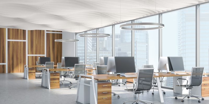 Felt Acoustic Blades | Armstrong Ceiling Solutions – Commercial