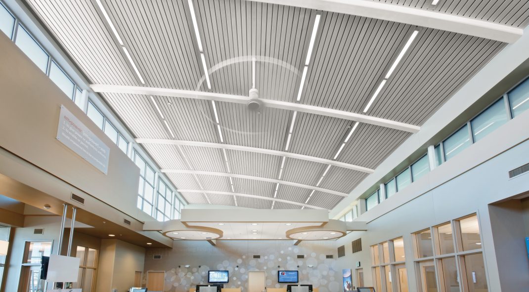 Sloped, Faceted, Staggered & Layered Installations | Armstrong Ceiling ...