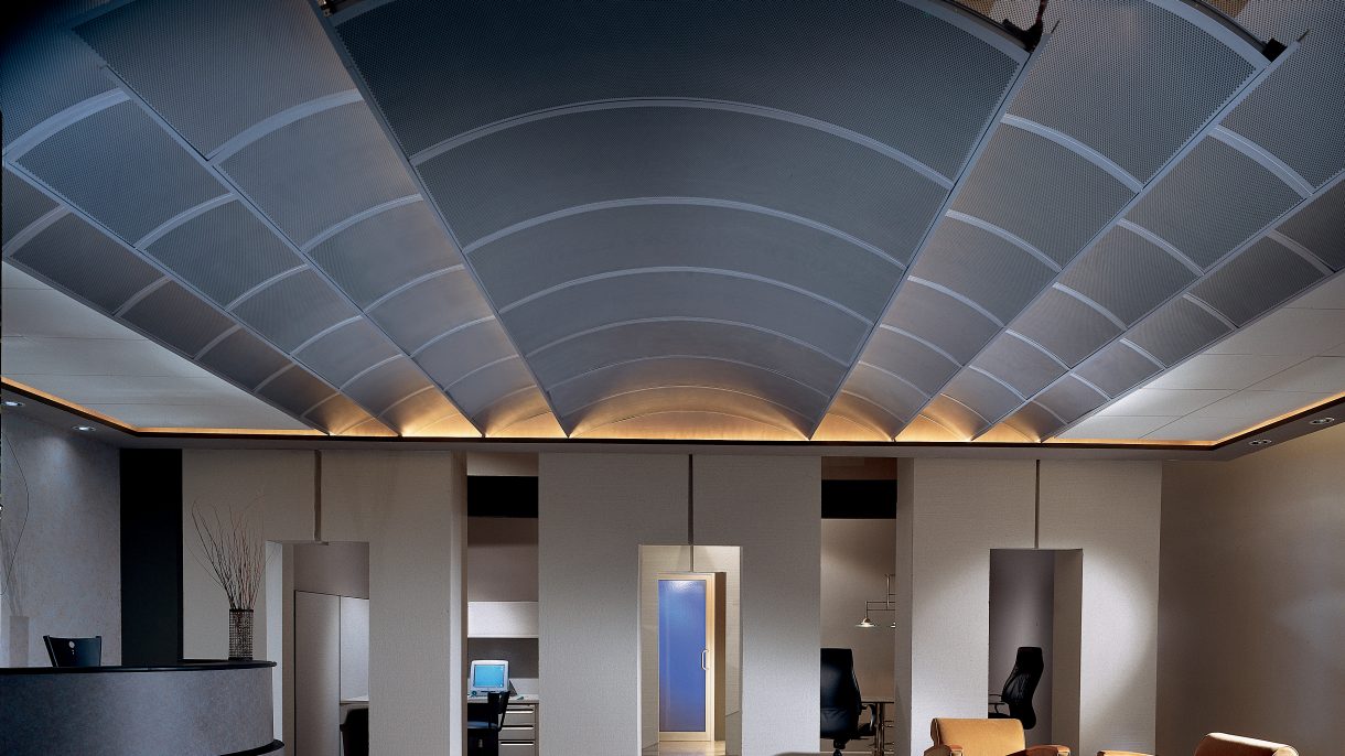 Acoustic Barrel Vault Ceiling