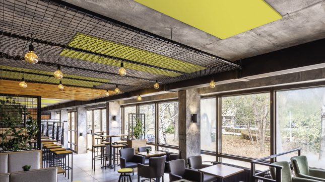 Acoustic Ceiling Panels For Restaurants | Shelly Lighting