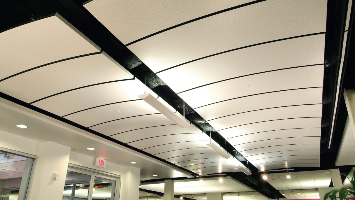 Acoustic Barrel Vault Ceiling