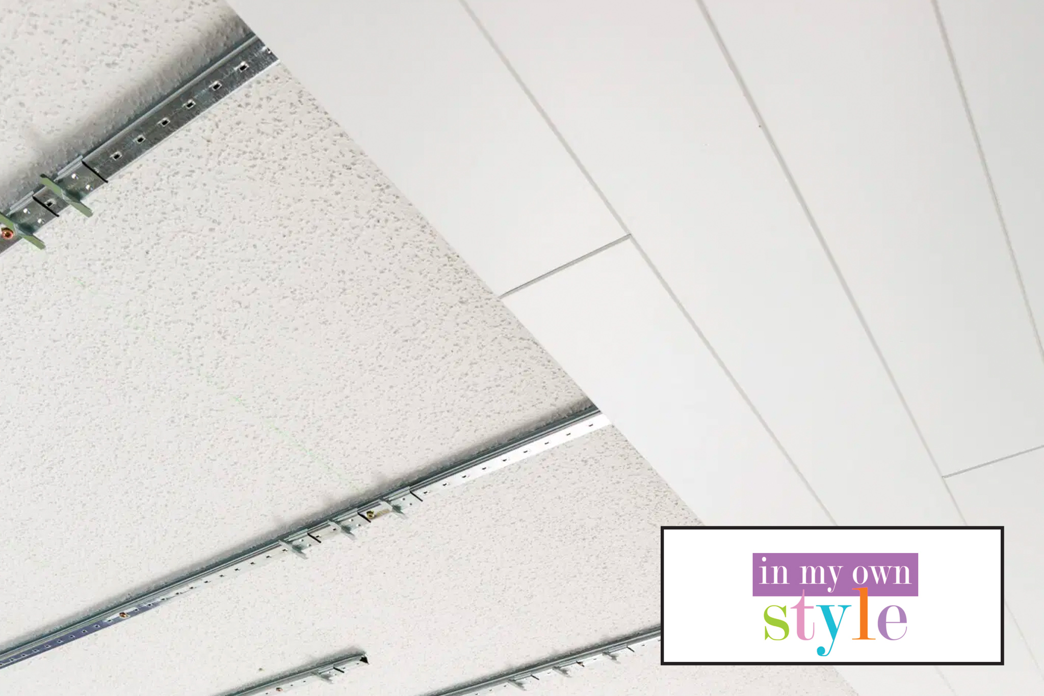 Installing Armstrong Ceilings Woodhaven Planks White Textured Woven