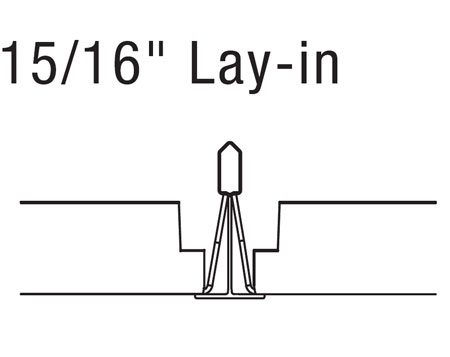 USG Ceilings X Mars White Shadowline Tapered Edge Lay-In, 50% OFF